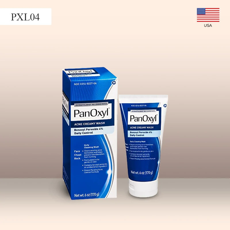 PanOxyl Acne Creamy Wash Benzoyl Peroxide 4% 170g - Acne Control