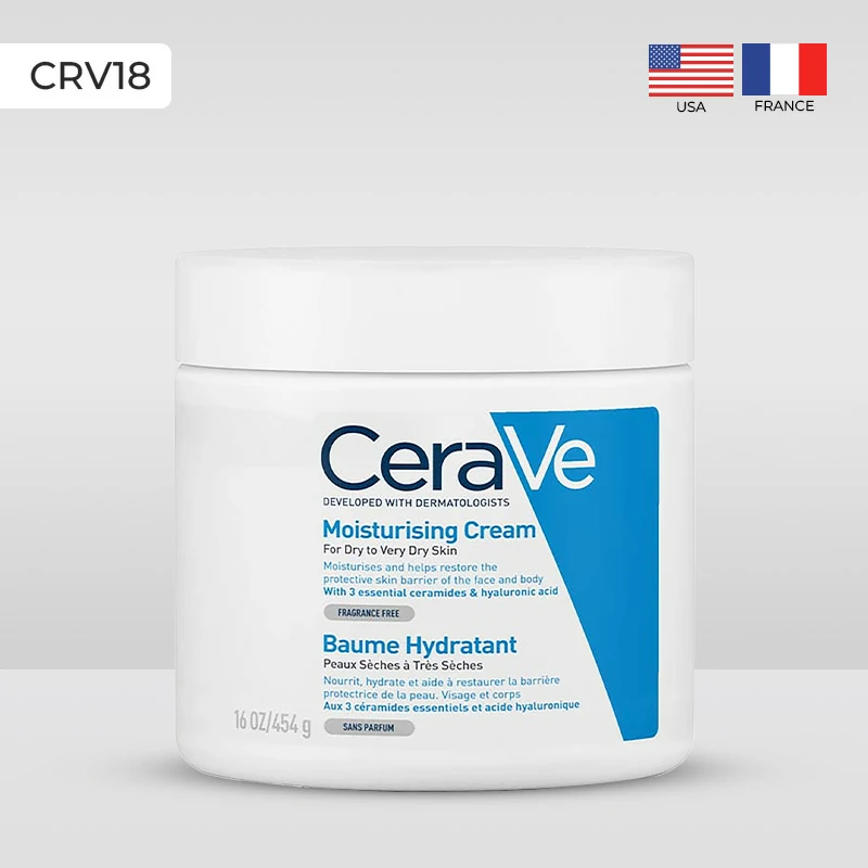 CeraVe Moisturising Cream for Dry Skin 454g | Hydrating Skincare