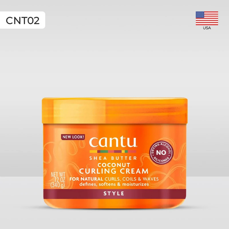 Cantu Coconut Curling Cream 340g - Beauty Harbour.lk Sri Lanka