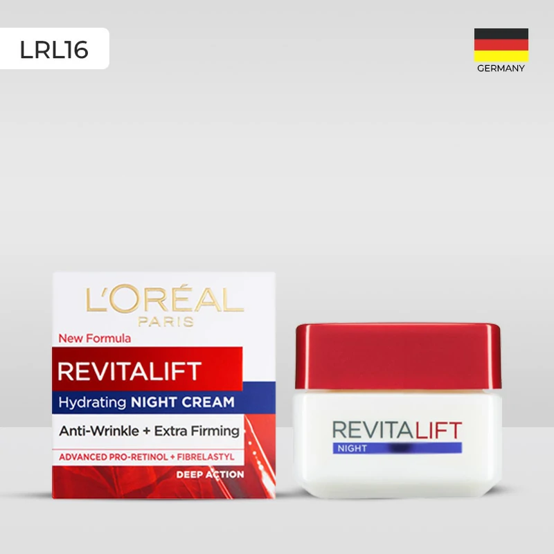 Loreal Hydrating Revitalift Anti-Wrinkle Night Cream 50ml - Beauty ...