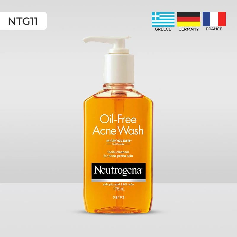 Neutrogena Oil-Free Acne Wash Microclear 269ml - Beauty Harbour.lk Sri ...