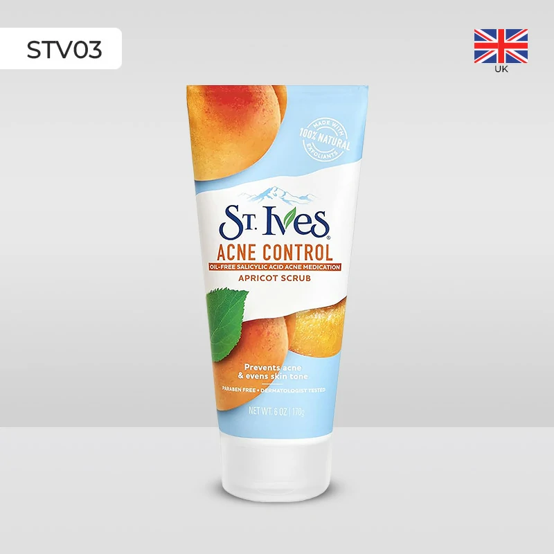St. Ives Acne Control Apricot Scrub 170g | Beauty Harbour.lk Sri Lanka