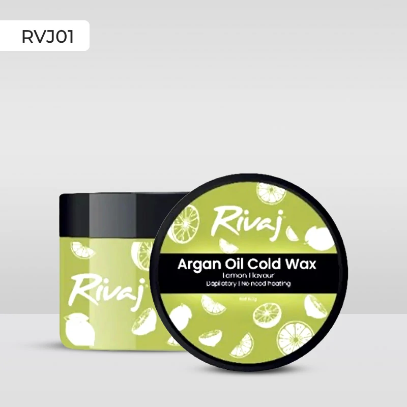Rivaj Argan Oil Cold Wax Lemon Extract 200g | Smooth and Nourished Skin ...
