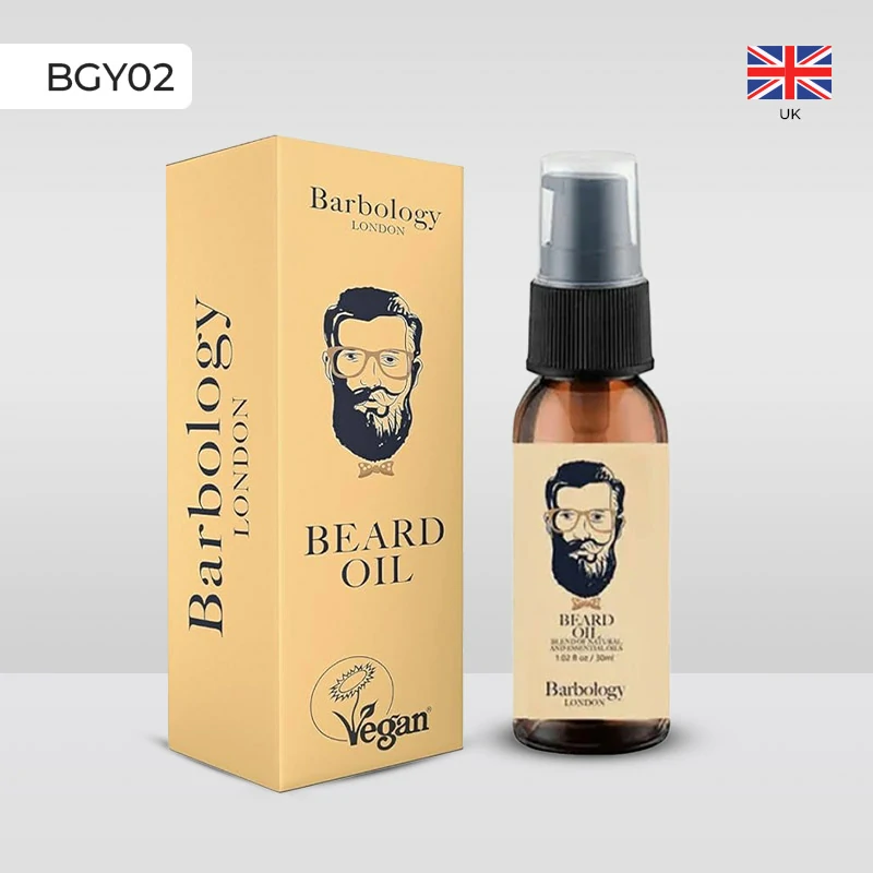 Barbology London Vegan Men's Beard and Face Oil - 30ml