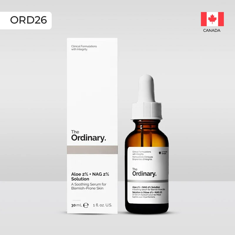 The Ordinary Aloe 2% + NAG 2% Solution | Soothing & Hydrating Serum
