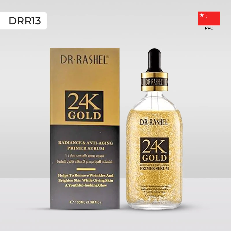 Dr. Rashel 24K Gold Radiance & Anti-Ageing Primer Serum 100ml