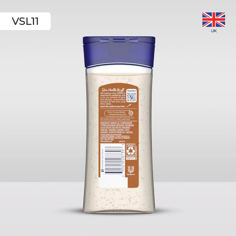 Vaseline Cocoa Radiant Body Gel Oil 200 ml | 24H Hydration